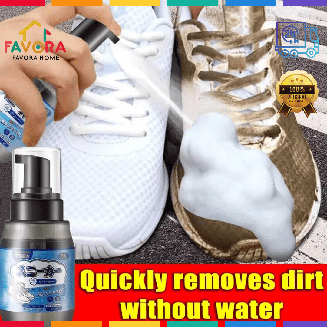 Japan Formula Shoe Cleaning Foam White Sneaker Polish Dry Clean ...