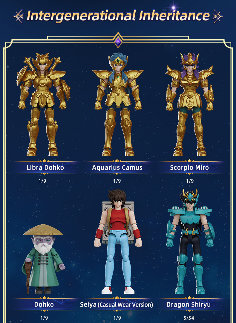 [ONLINE EXCLUSIVE] BLOKEES SAINT SEIYA Galaxy Version 2 Figure Blind ...