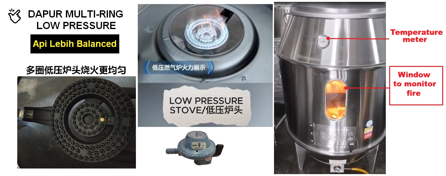 STAINLESS STEEL APOLLO STOVE ROAST DUCK GRILLED 商用烧烤鸭炉/CHICKEN BURNER ...