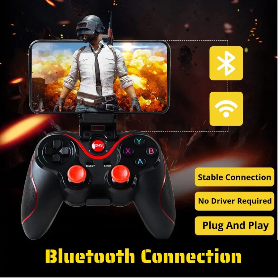 Game Controller Bluetooth Wireless Android Ios Gamepad Gaming ...
