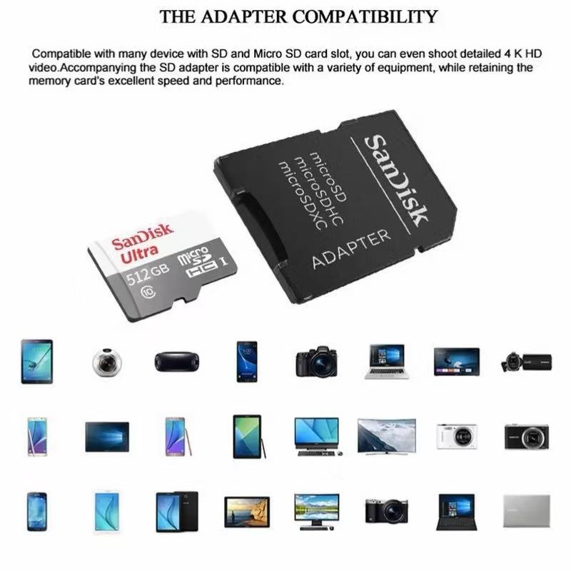 【Free replacement】SanDisk Ultra micro sd Memory Card Canon/dashcam/sony ...
