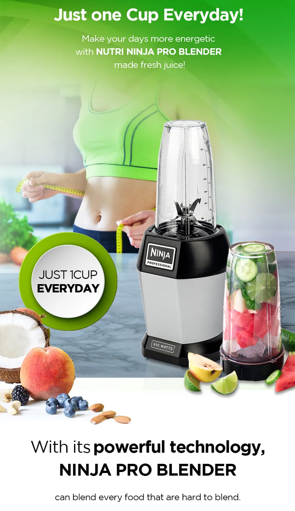 Ninja BL450 900W Pro Blender | ESH | Shopee Malaysia