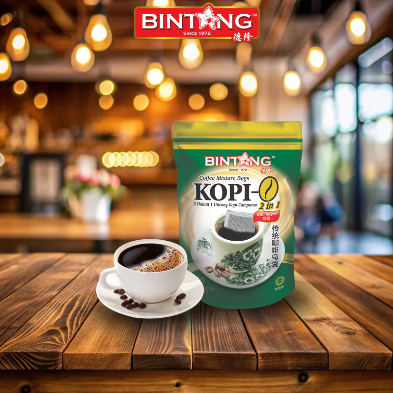 BINTANG KOPI O BAG 2 IN 1 (sugar added) 20g x 16's | Shopee Malaysia