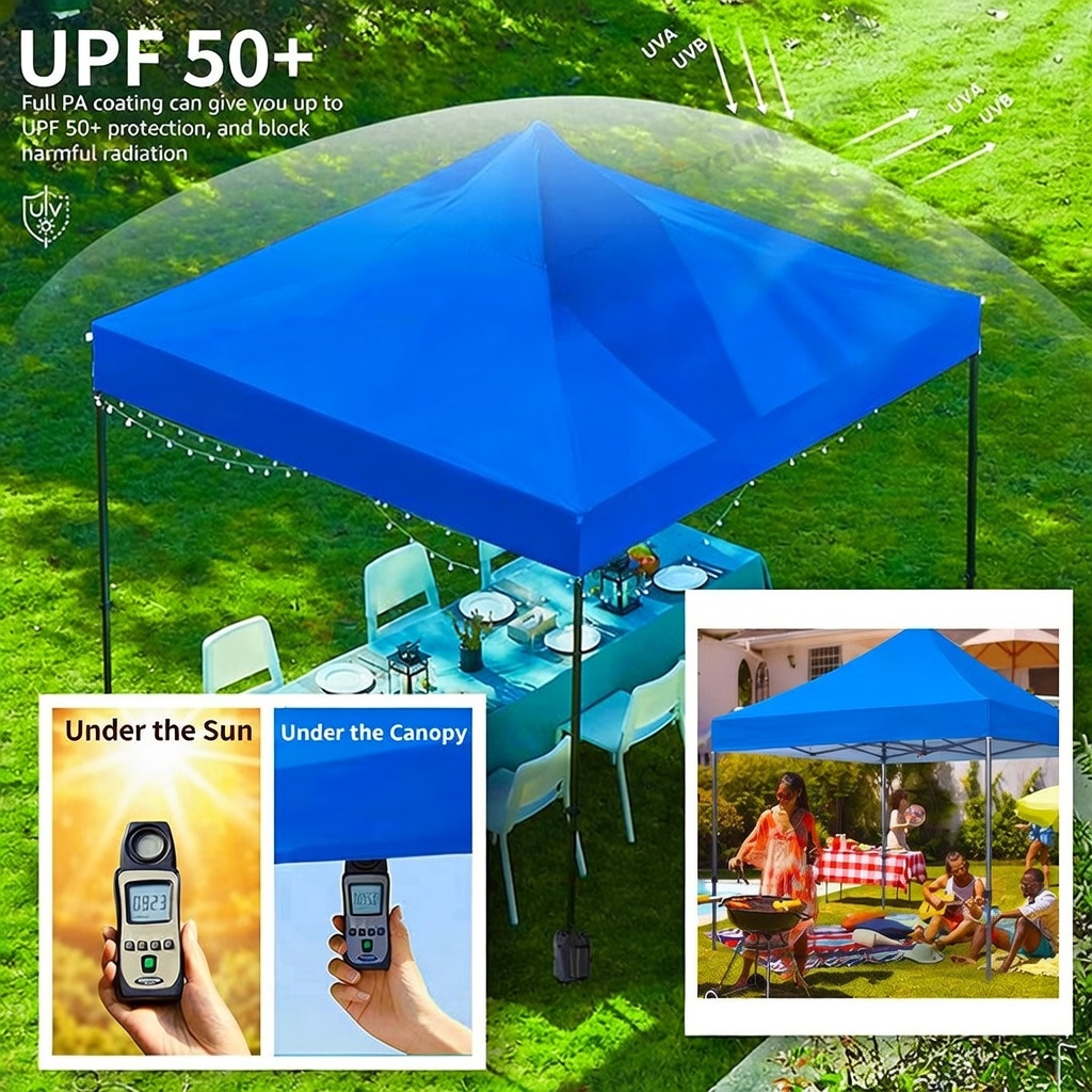 【WTHB】10x10 FT Full Set khemah niaga Night Market Canopy folding canopy ...