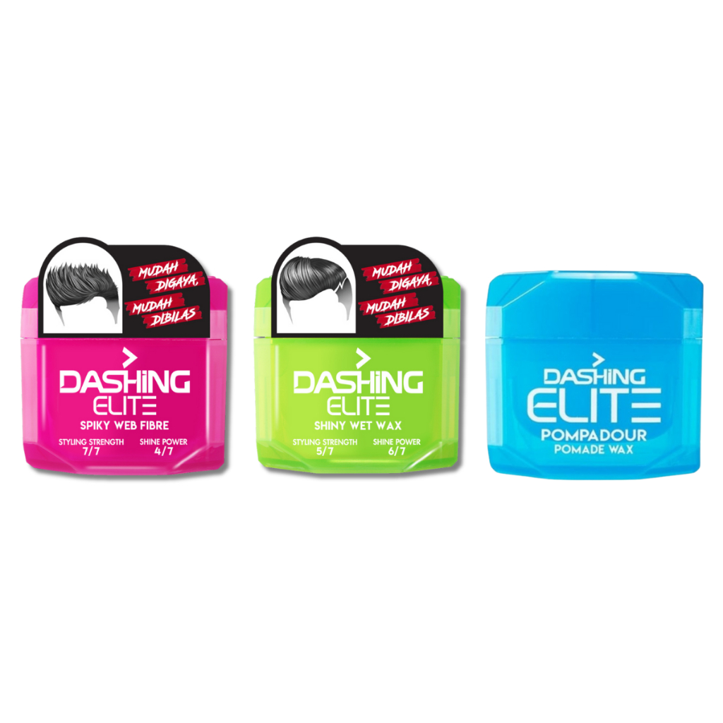 DASHING ELITE Edgy EFX 68g | Shiny hair | Non-sticky | Easy to rinse ...