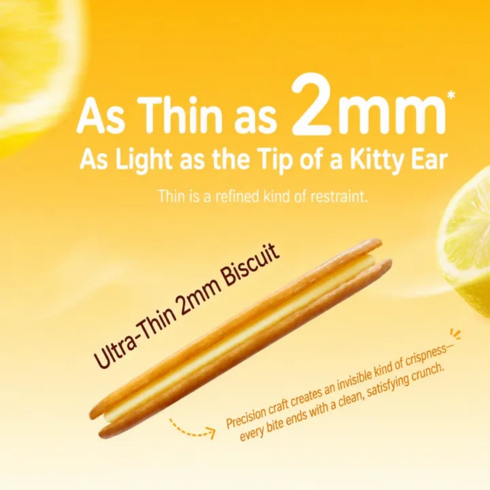 Aoligei Mimicat Kitty Sandwich Biscuit Fragrant Lemon Flavor ...