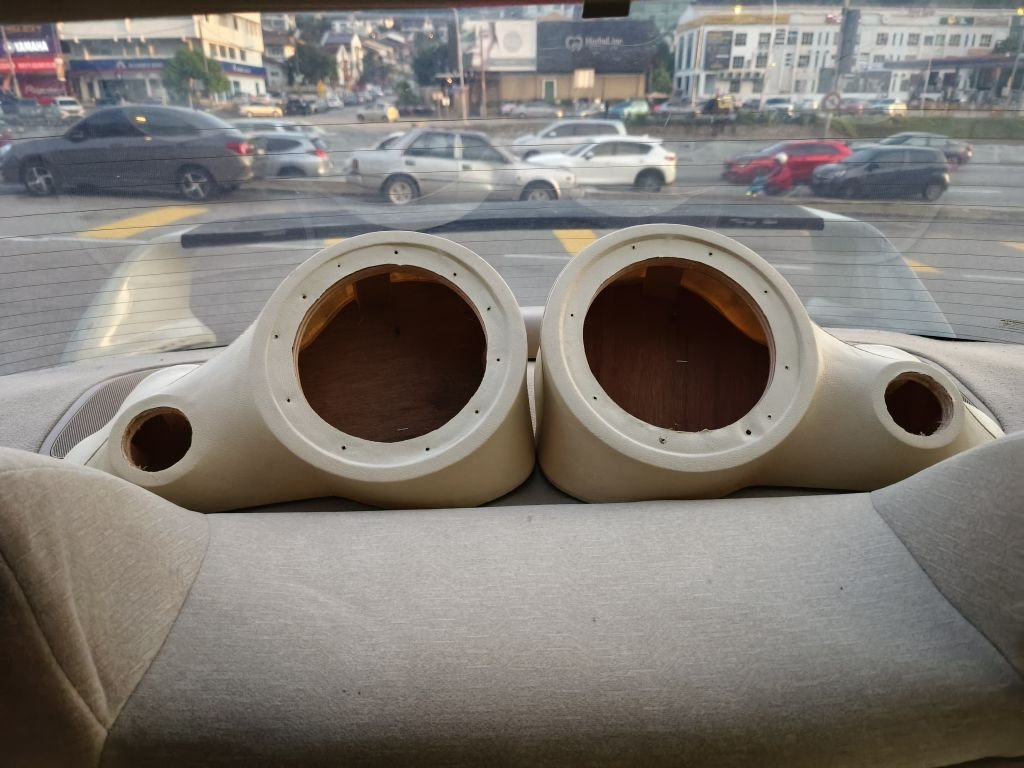 SPEAKER PODS CUSTOM 6.5" & TWEETER ( 2PC ) WOOD/FIBER/PVC | Shopee Malaysia