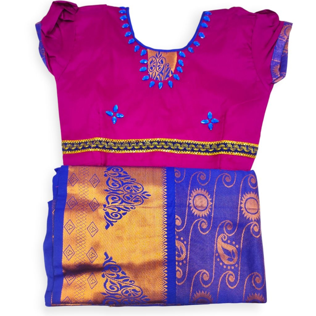 (ReadyStock) Readymade Kids Saree / Sari Budak Perempuan Indian Wear ...