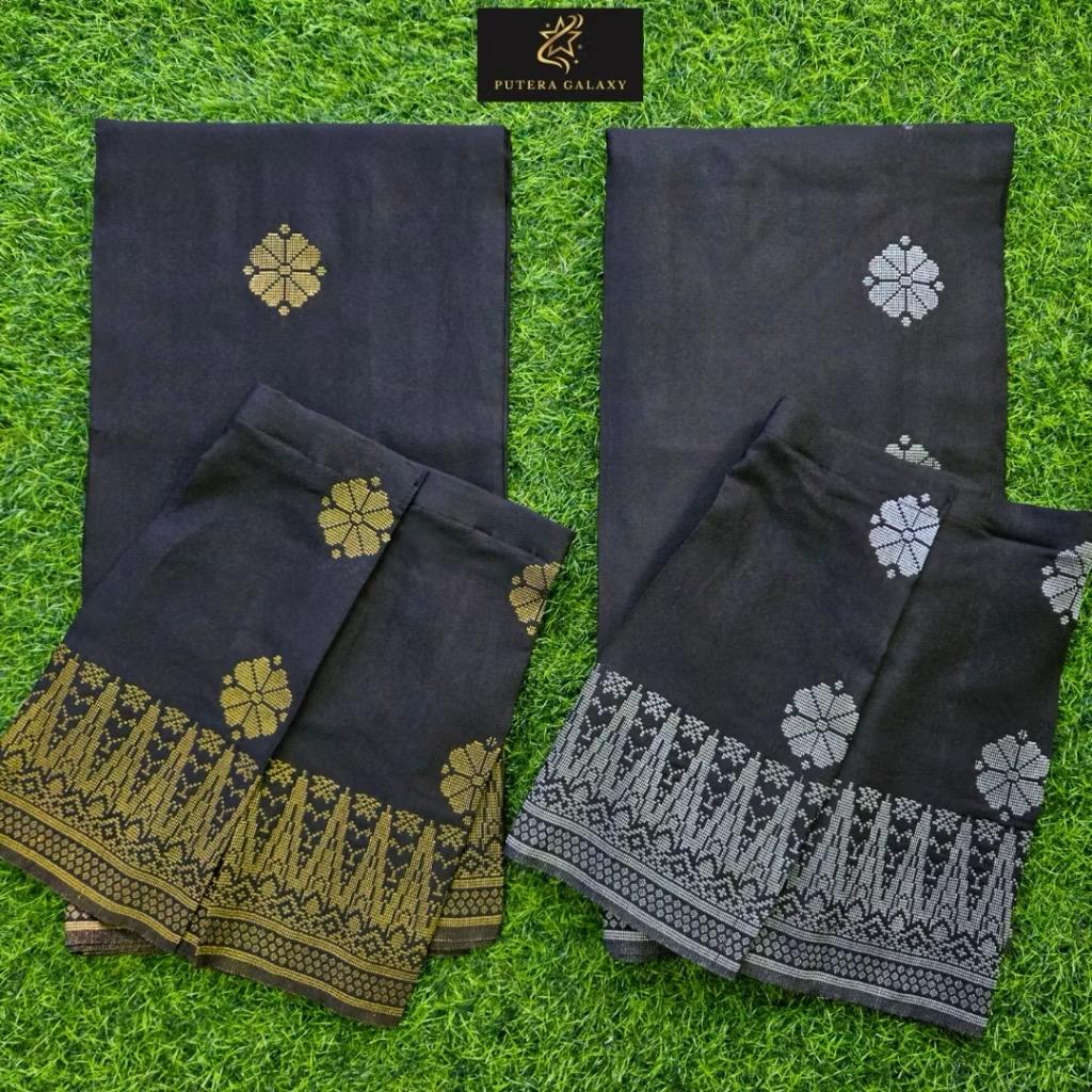 Sampin Bunga Tabur Budak Saiz S hingga XL Siap Jahit Sampin Songket ...