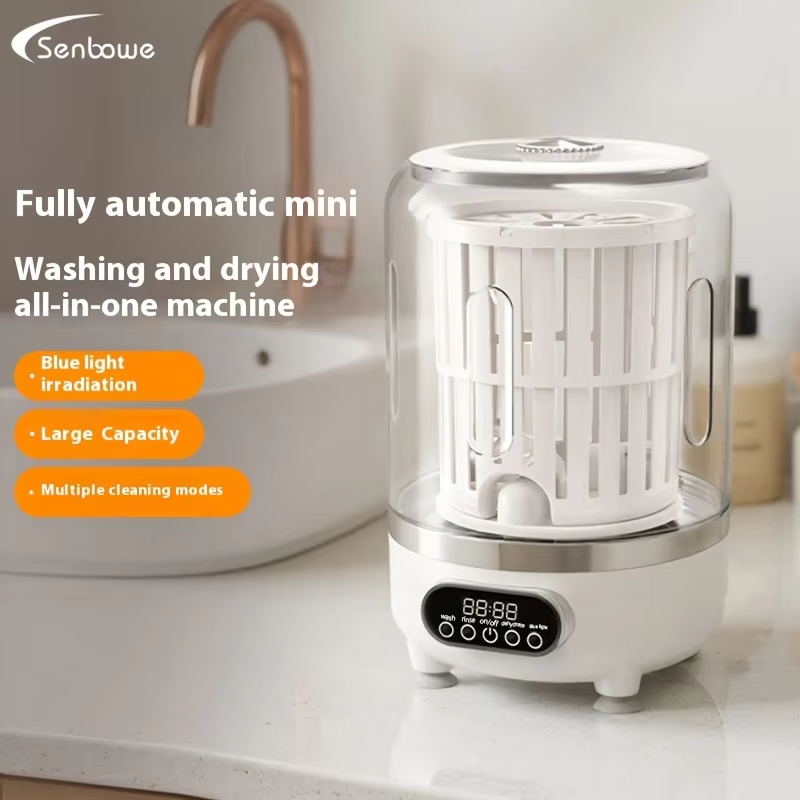 3L Portable Mini Washing Machine | Auto Wash & Dry | UV Sterilization ...