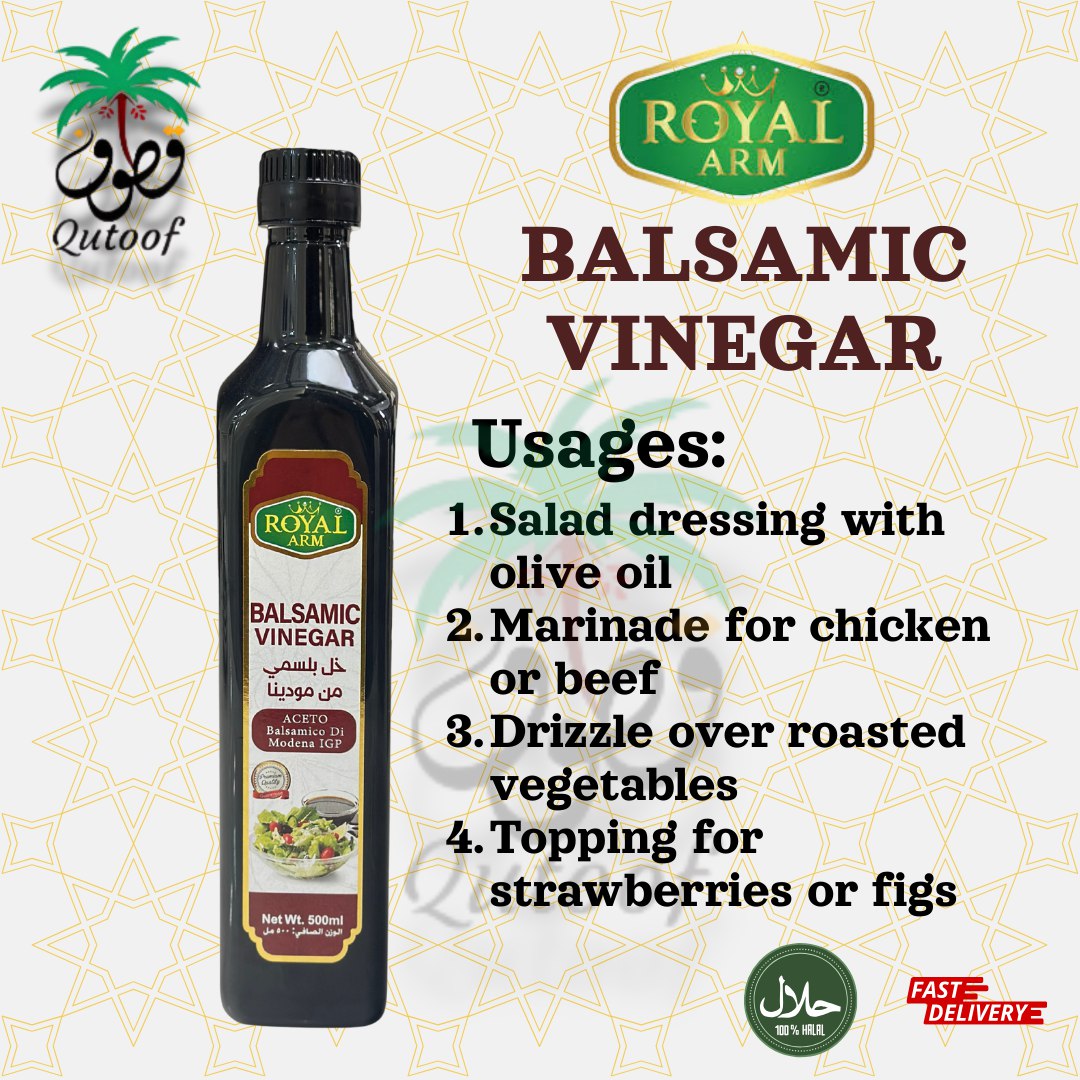 ROYAL ARM Balsamic Vinegar 500 ML | Shopee Malaysia