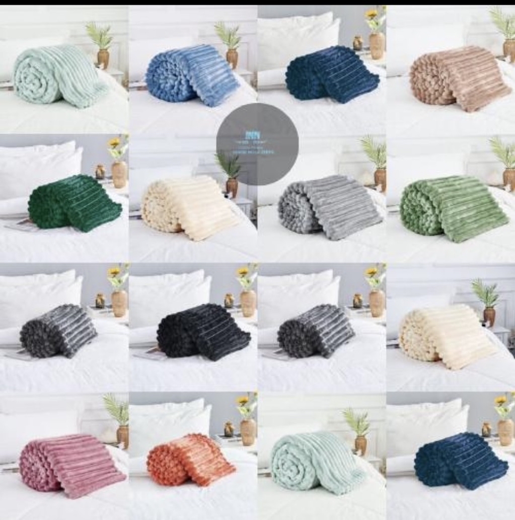 Bubble Fluffy Blanket for Couch Plush Blankets Cozy Blanket for Bedding ...