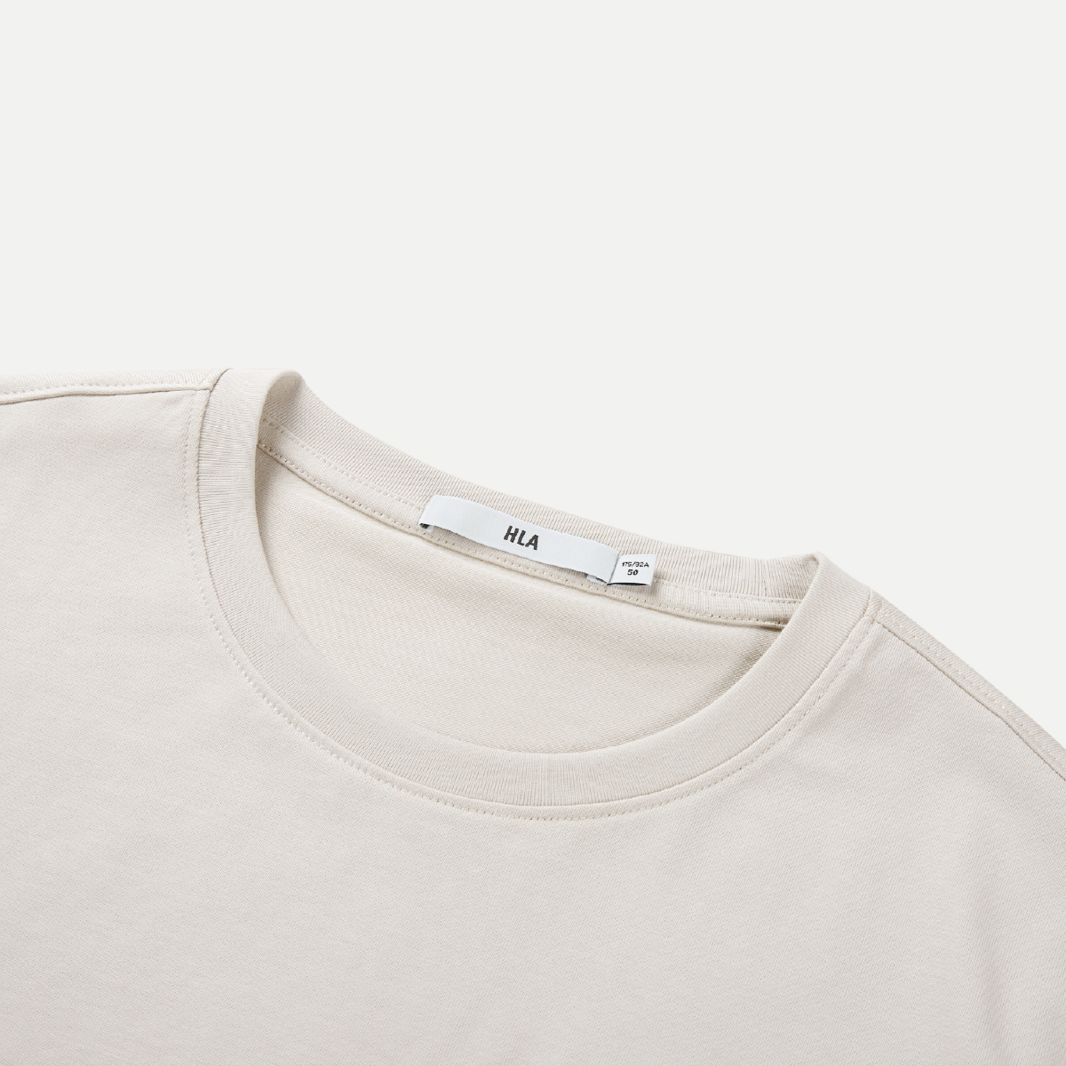 HLA Icy Cotton Cool Feeling Slightly Stretch Short Sleeve T-shirt Men ...