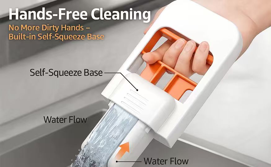 Buy1take 5 Portable squeeze cleaning mop/sponge mop, suitable for ...