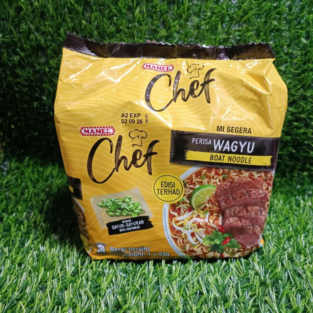Mamee Chef Edisi Terhad ～ Perisa Wagyu Boat Noodle 4x93g | Shopee Malaysia
