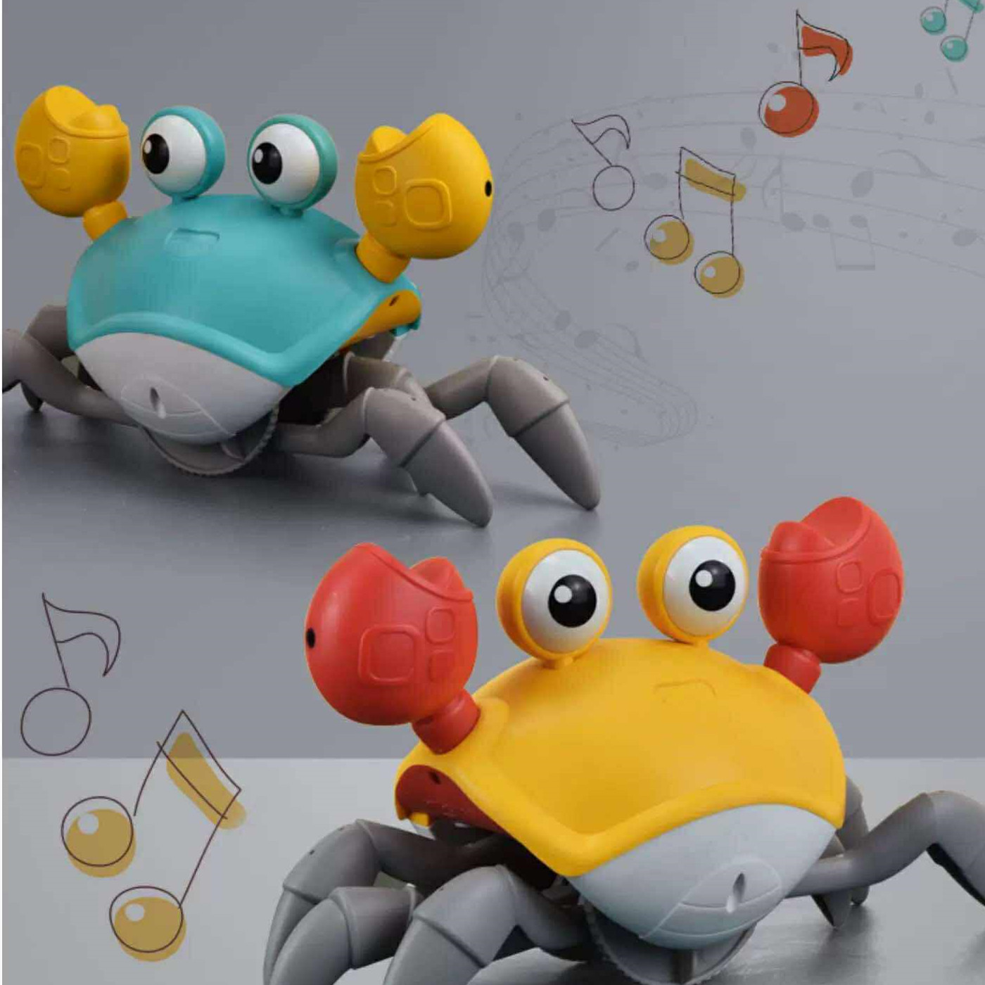 Walking Octopus Crab Sensor Baby Toddler Toy Pet Children Cute Fun ...