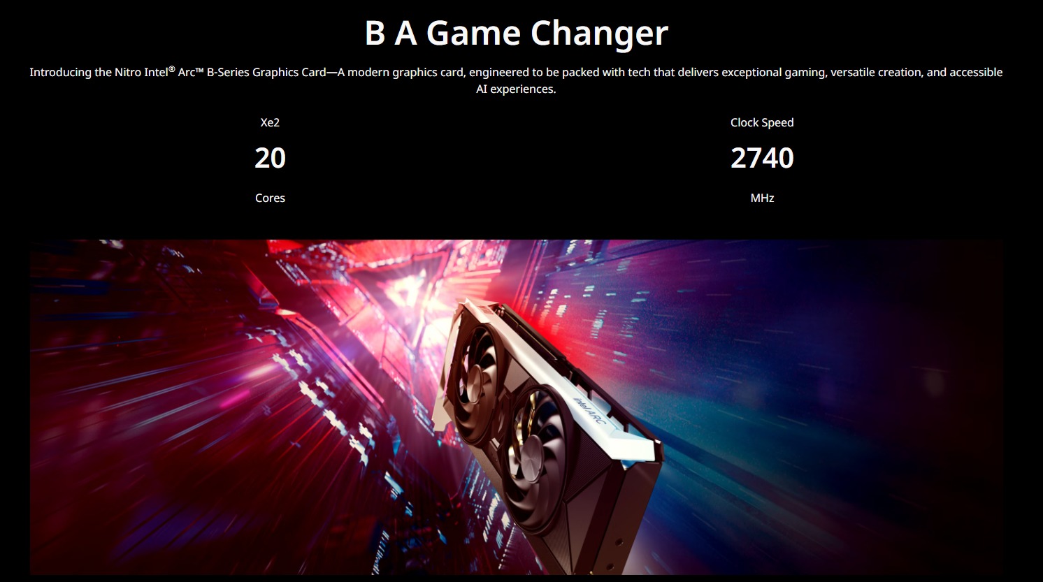 Acer Intel Arc B580 Nitro OC 12GB GDDR6 Graphic Card | Shopee Malaysia