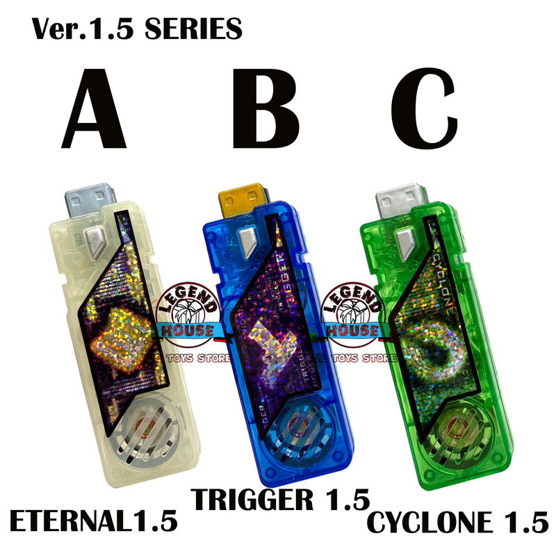 LM Brand Kamen Rider W Memory Driver Joker Cyclone Metal Trigger Heat ...