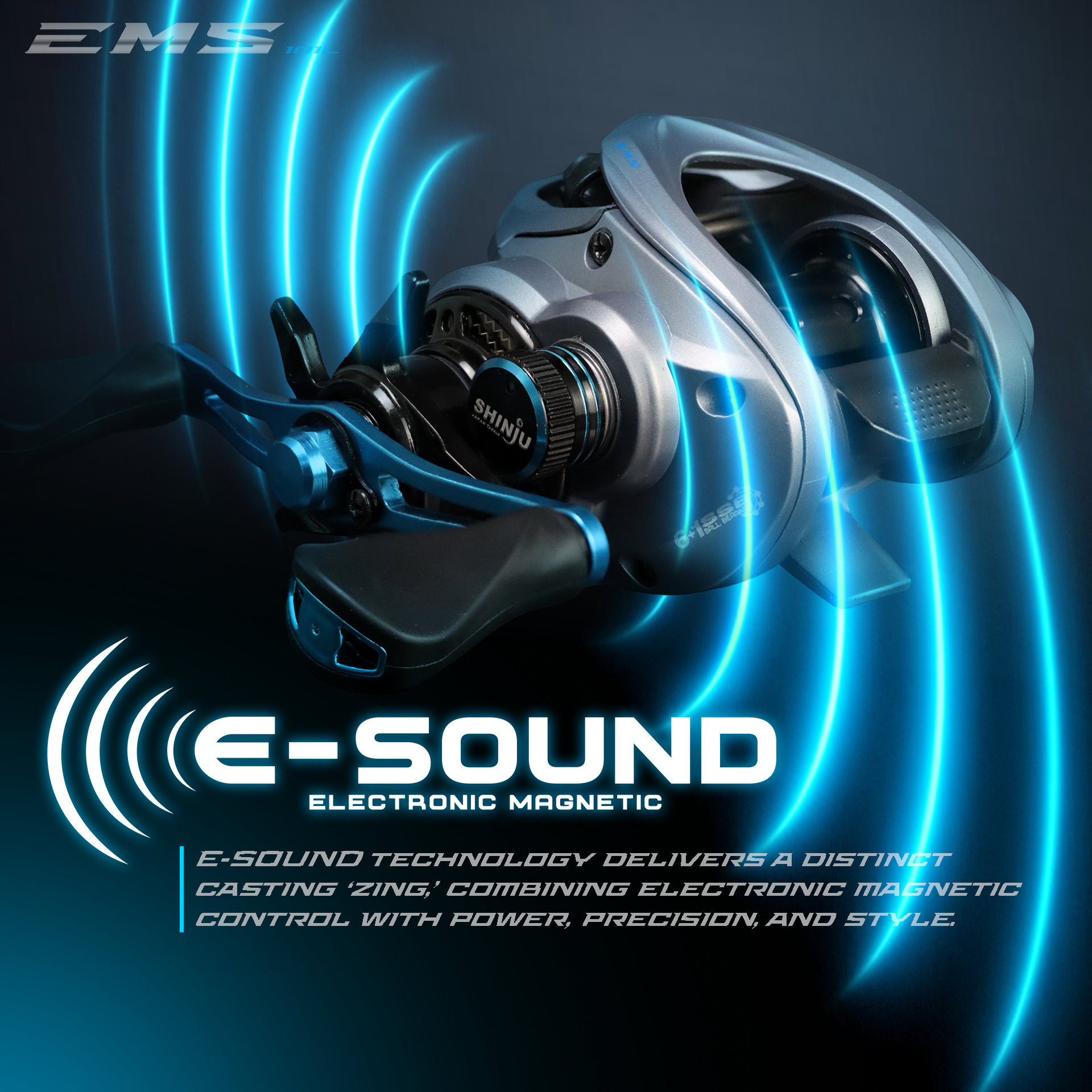 [ZING Sound] Shinju EMS Mesin Pancing BC Casting | 5kg | 6+1BB | High ...
