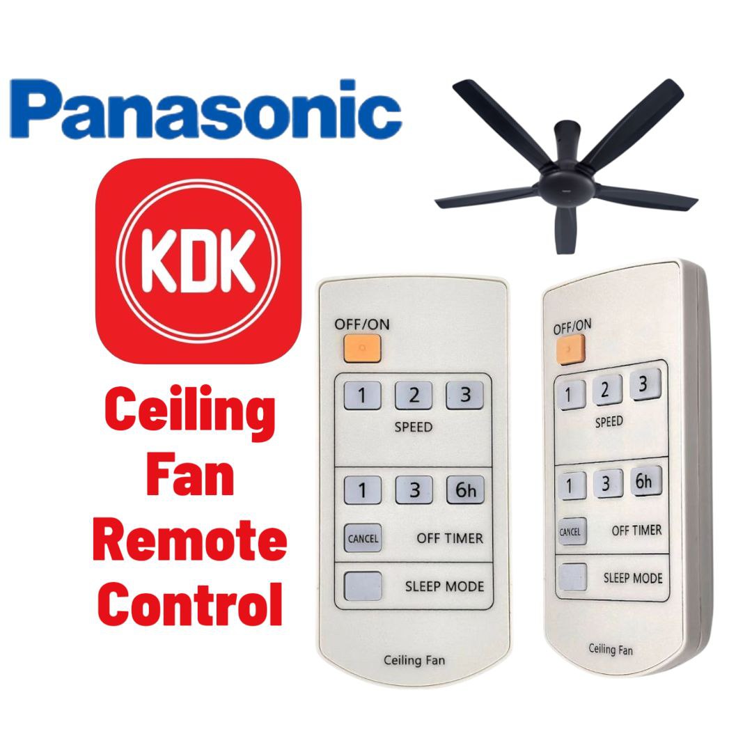 PANASONIC KDK CEILING FAN REMOTE CONTROL (FOR ALL MODEL) | Shopee Malaysia