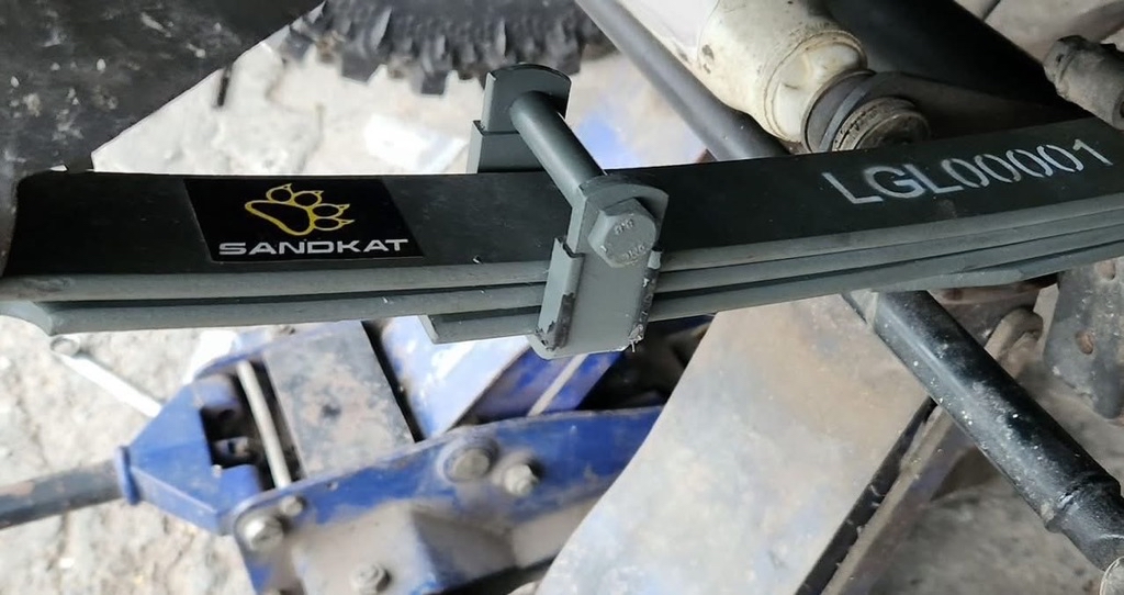 SANDKAT PERFORMANCE LEAF SPRING COMPATIBLE 4X4 TOYOTA HILUX ISUZU DMAX ...