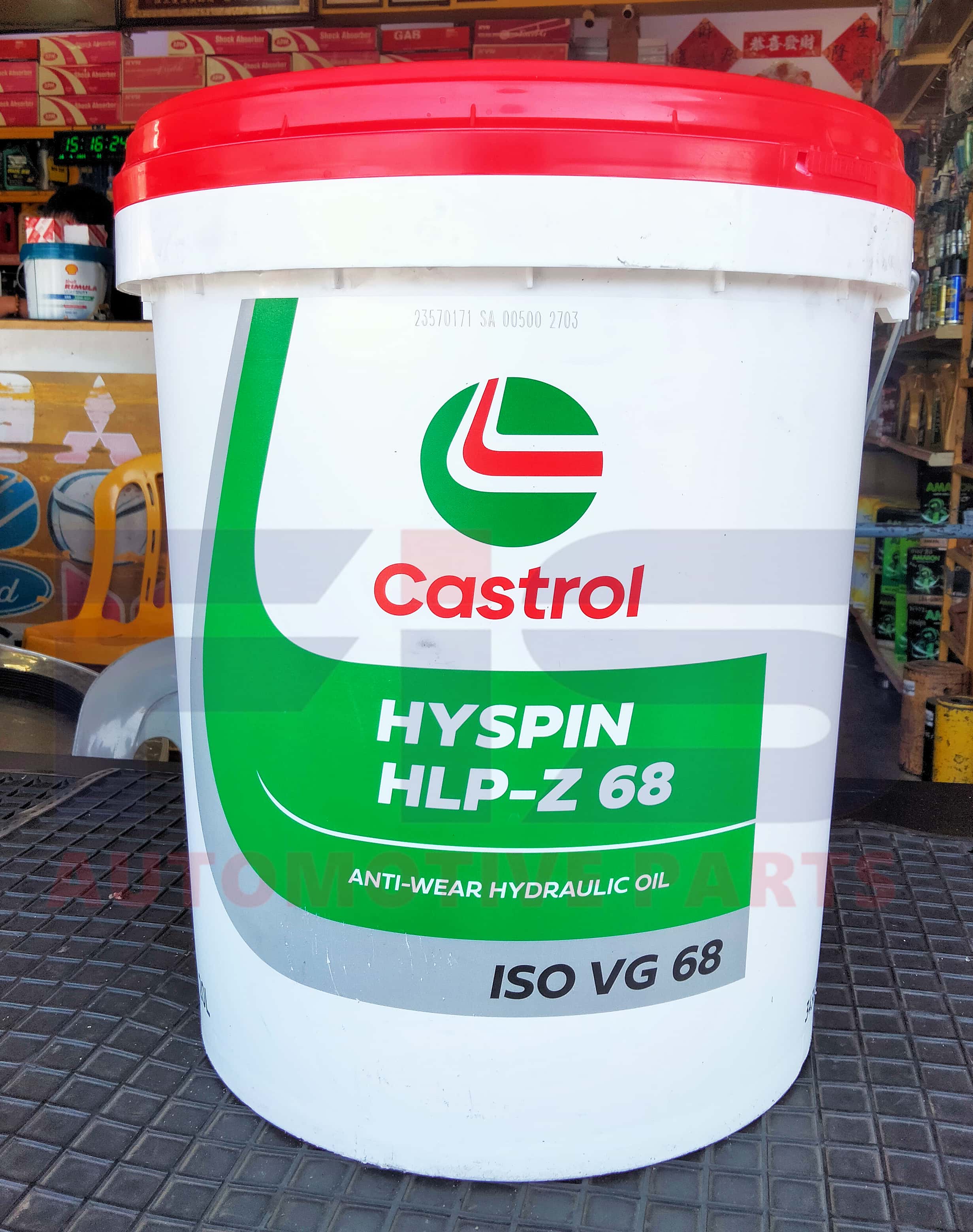 FIS Castrol Hydraulic Oil Hyspin HLP-Z 68 18Liter For Agriculture ...