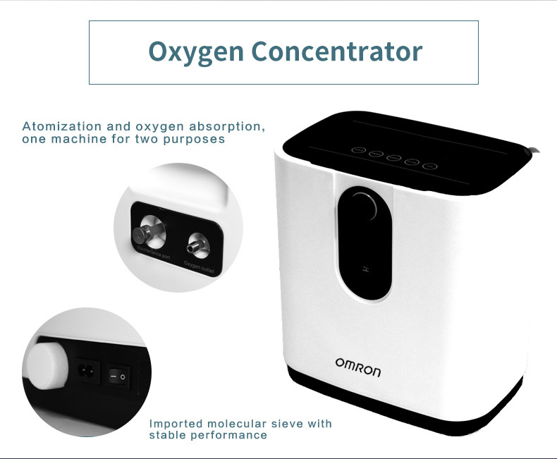 7-Liter High-Flow Intelligent Oxygen Concentrator All-in-One Quiet ...