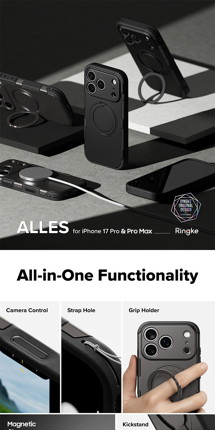 Ringke ALLES Magnetic for iPhone 17 Pro / 17 Pro Max Protective Phone ...
