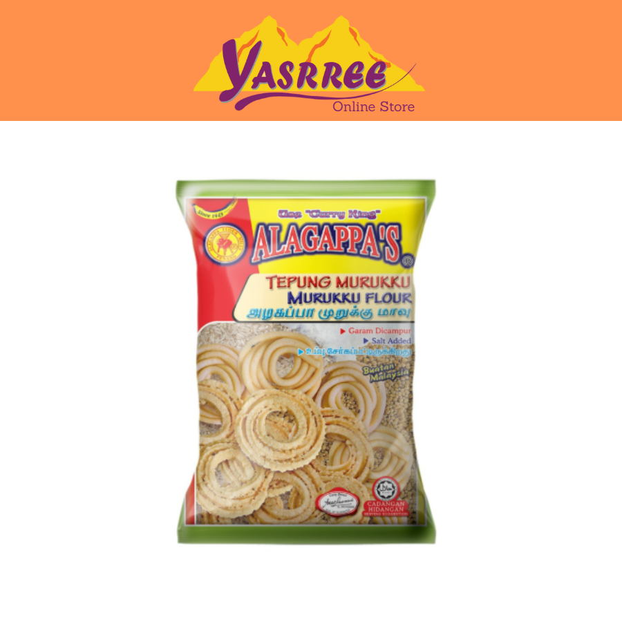 Alagappas Muruku Flour 500g | Traditional Indian Snack Flour | Easy to ...