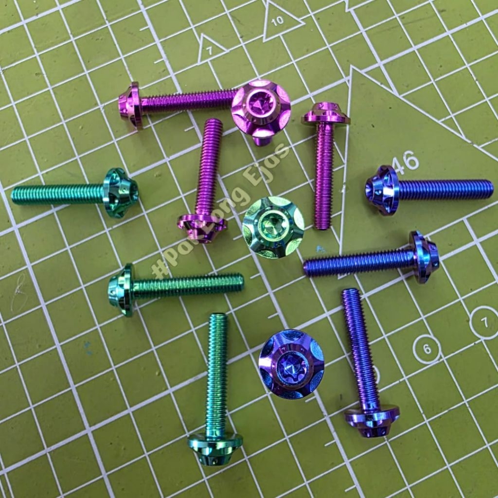 Xmax Screw Titanium Windshield Grade GR5 4pcs | Shopee Malaysia