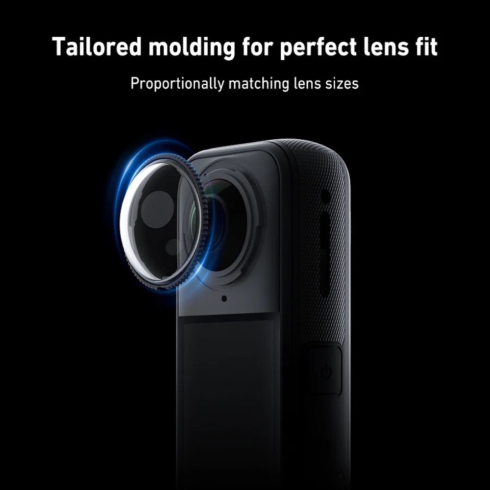 TELESIN Dual Lens Guard Protector Cover for Insta360 X5 Camera | Shopee ...