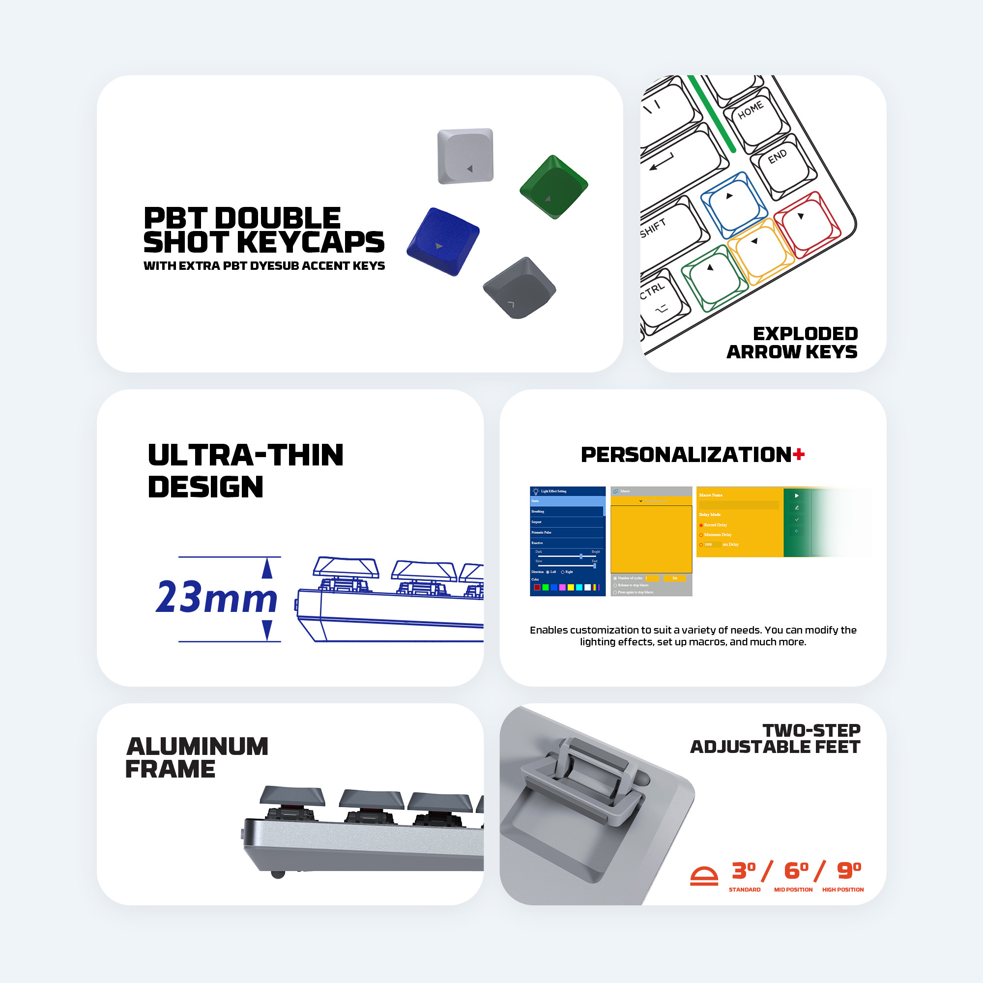 FANTECH Low-Profile Mechanical Keyboard MK915 Maxfit Air83 | Shopee ...