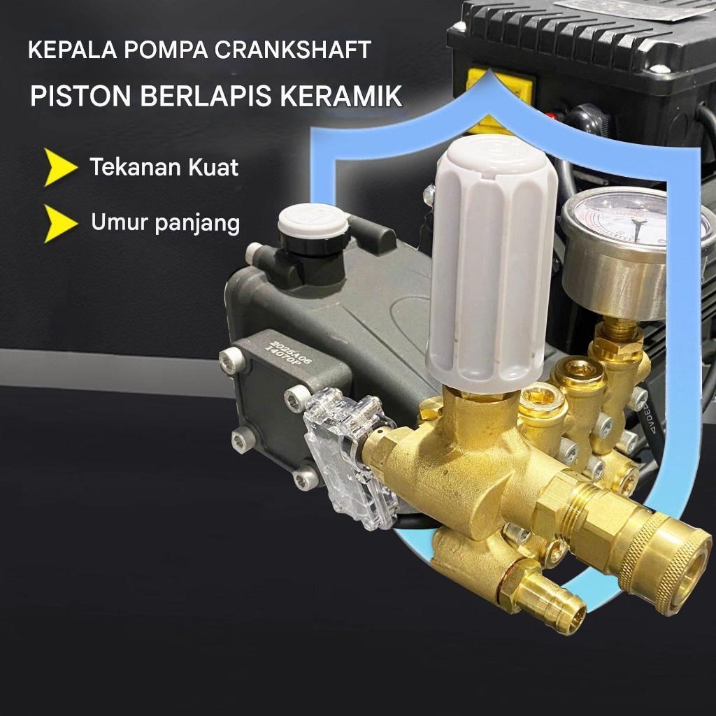 [G500PRO 1800W-120BAR-Ti-220V] Pencuci kereta Corleone Water Jet G500 ...