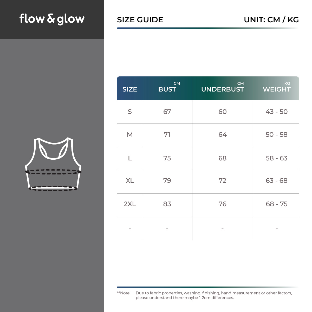 FLOW & GLOW Zip-Front Sport Bra | Removable Breast Pad Breathable ...