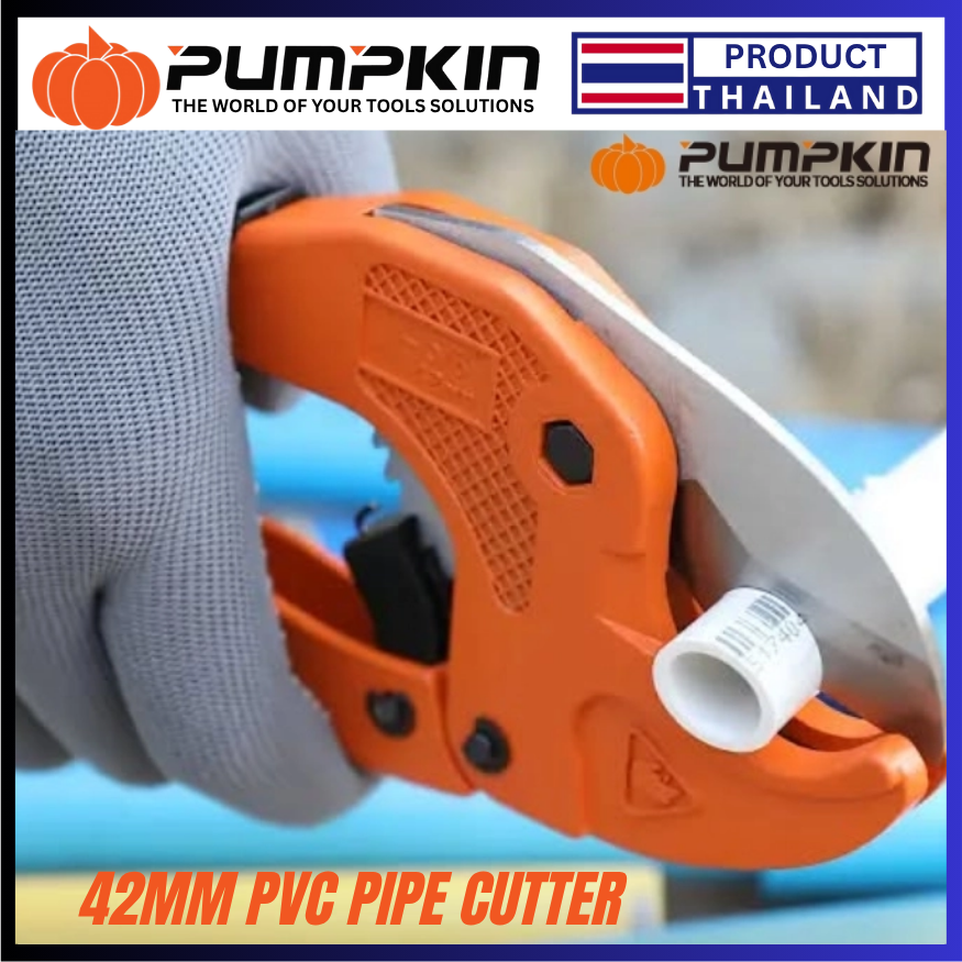 PUMPKIN PVC Pipe Cutter 42mm PVC Pipe Cutter Plumbing Tool Aircond Tool ...