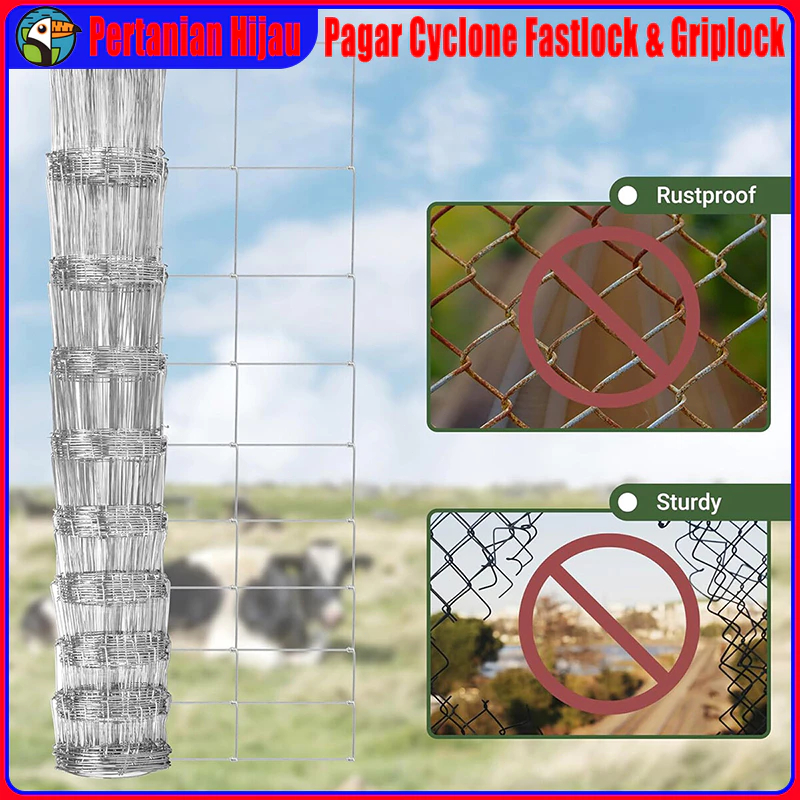 Pagar Cyclone/Pagar Jaring/Cat Pagar Besi Anti Karat/Galvanized Wire ...