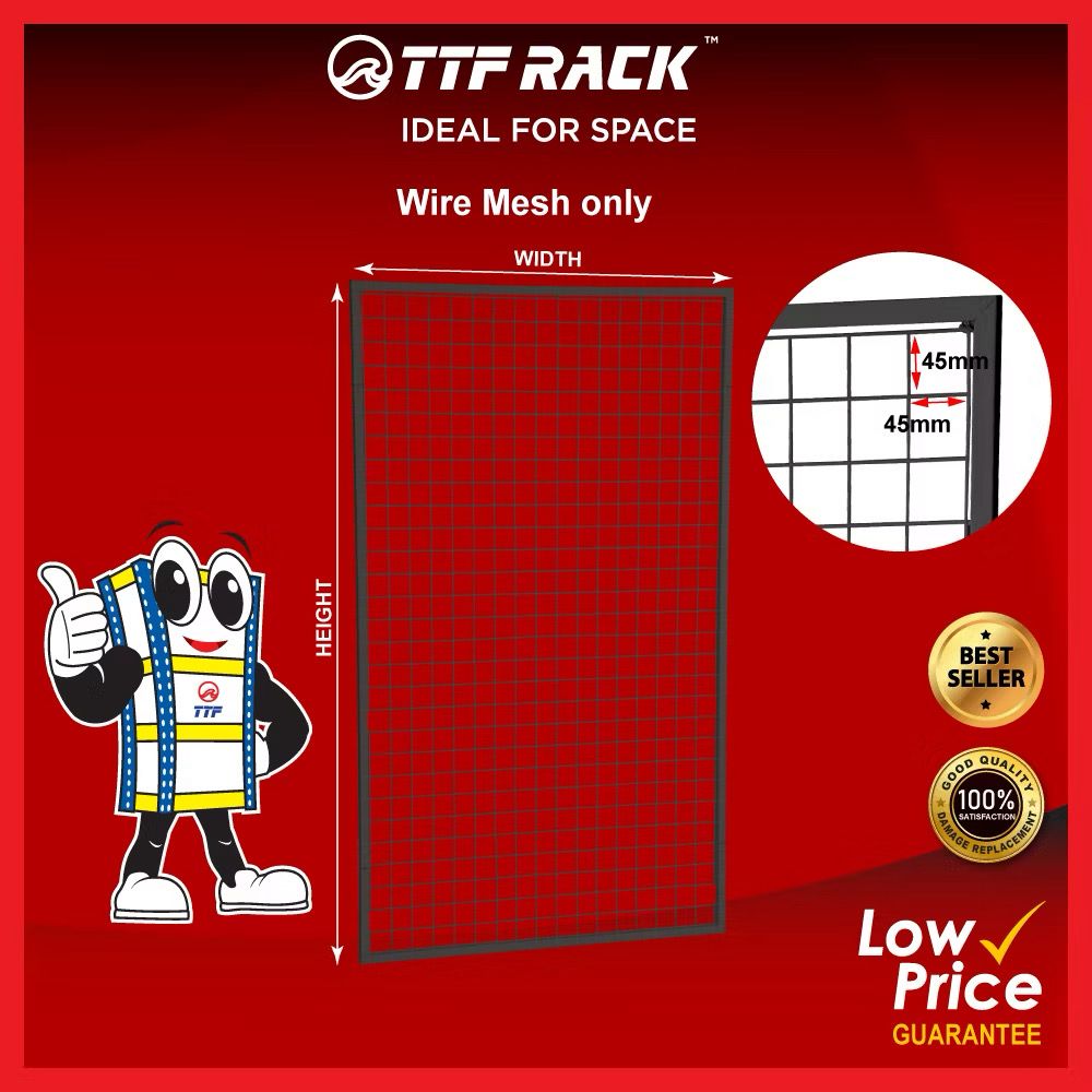TTL RACK SARAWAK(WIRE MESH) Wire Display Netting Frame Multifunctional ...