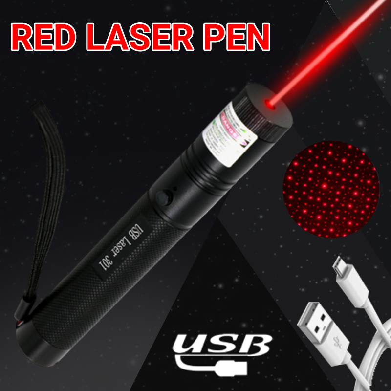Boutique StoreUSB Tactical Green Laser Pointer High Power Pen Laser ...