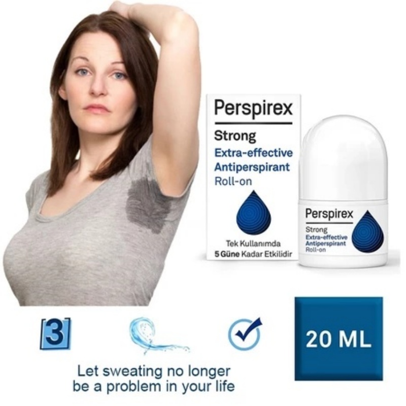 Perspirex Strong Extra-effective Antiperspirant Roll-on Dark Blue ...