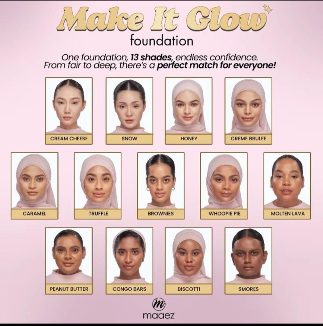 MAAEZ Foundation 15g & Lipmatte – Available in Multiple Shades [Best ...