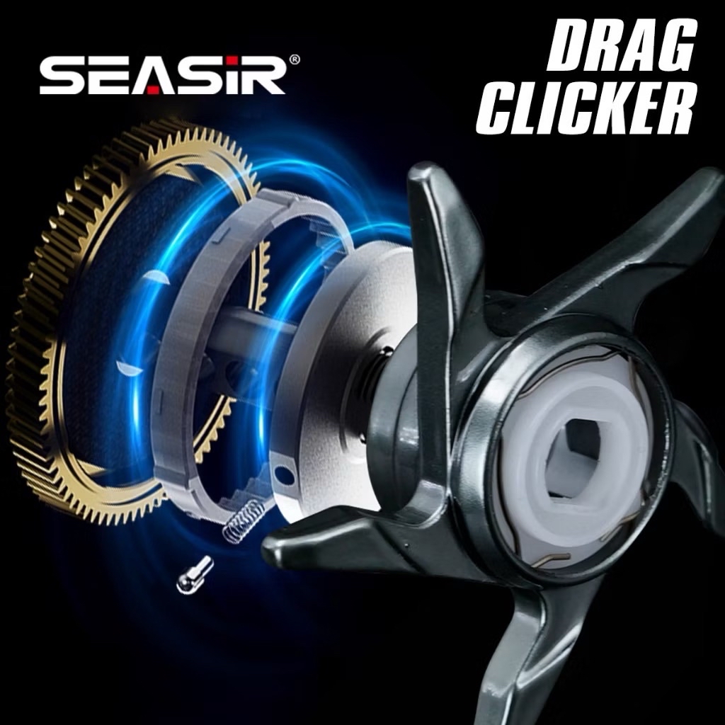 SEASIR DCAST DC Baitcasting Fishing Reel Digital Control long cast ...