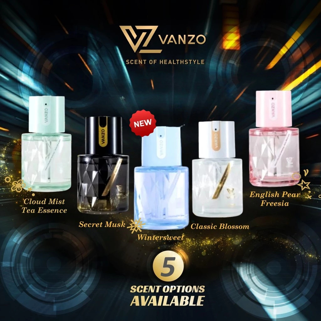 VANZO Smart Car Diffuser 120ml | Refill Pack 100ml 智能汽车香薰机 | Shopee ...