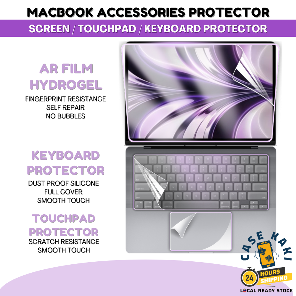 Laptop Screen / Touchpad Keyboard Protector for MacBook Neo Pro Air 15 ...