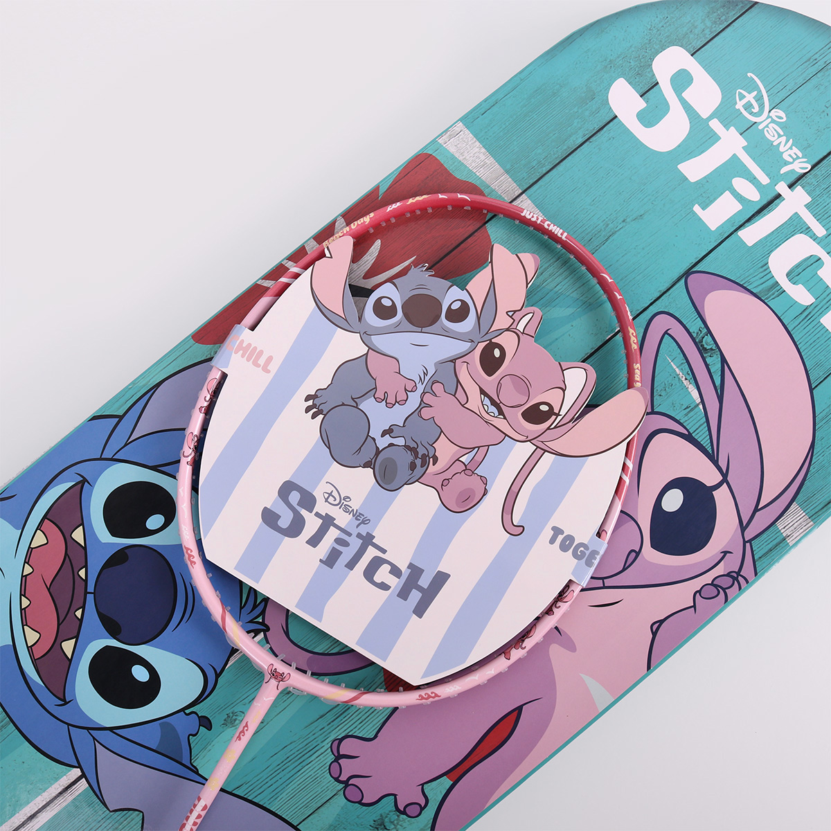 MAXX x LILO & STITCH BADMINTON RACKET WITH GIFTBOX (100% ORIGINAL ...