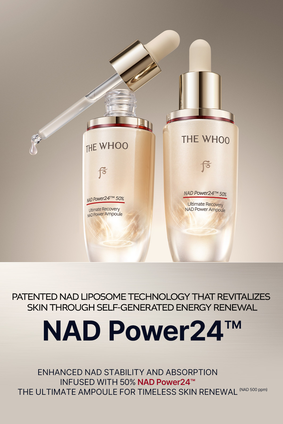 [RESTOCK] THE WHOO Bichup Ultimate Recovery NAD Power Ampoule Set ...