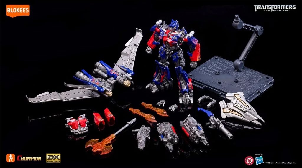Blokees Transformers Classic Class 21 Jet Wing Optimus Prime Figure ...