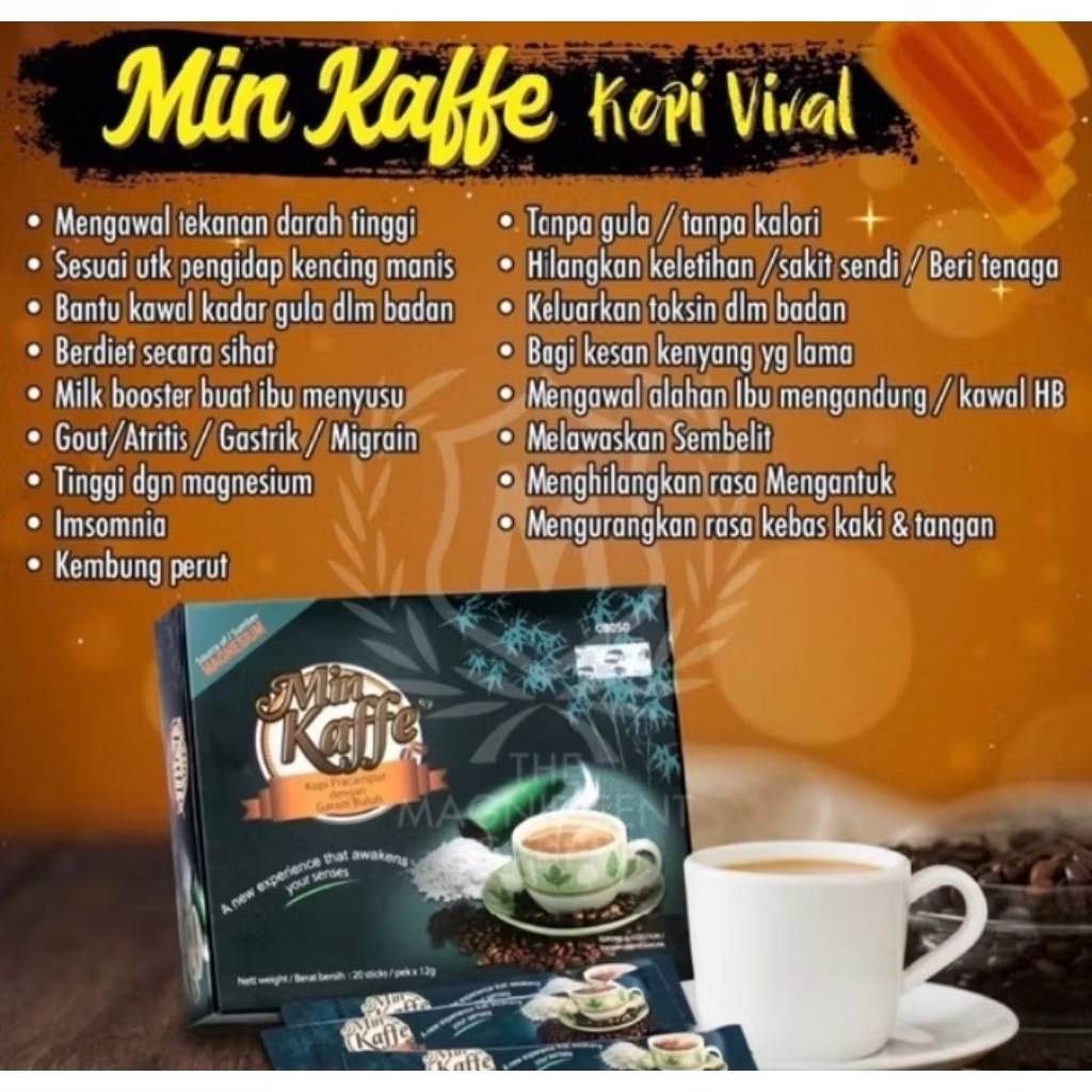 MIN KAFFE KOPI PRACAMPUR DENGAN GARAM BULUH | Shopee Malaysia