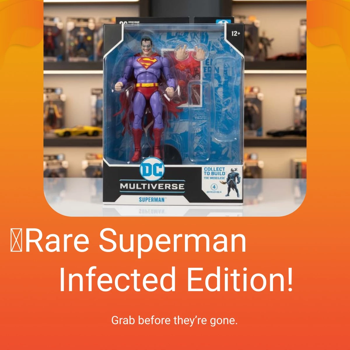McFarlane Toys DC Multiverse Superman The Infected action figure (BIB ...