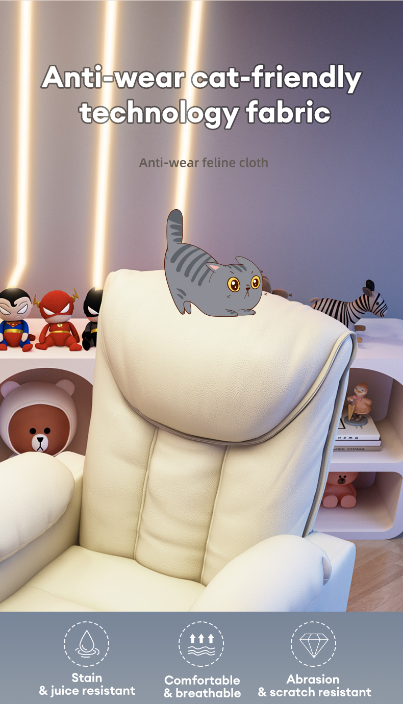 Gaming Sofa Chair Recliner ackrest Adjustable Reclining Computer Chair ...