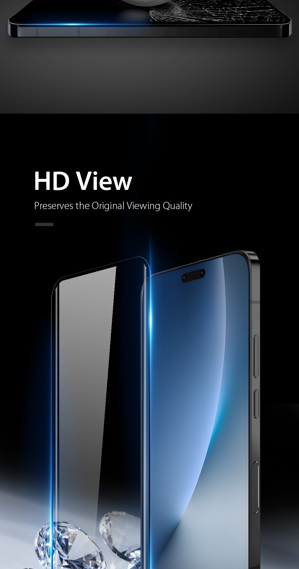 DUX 9H HD Clear Tempered Glass Screen Protector for Honor Magic 8 Pro ...